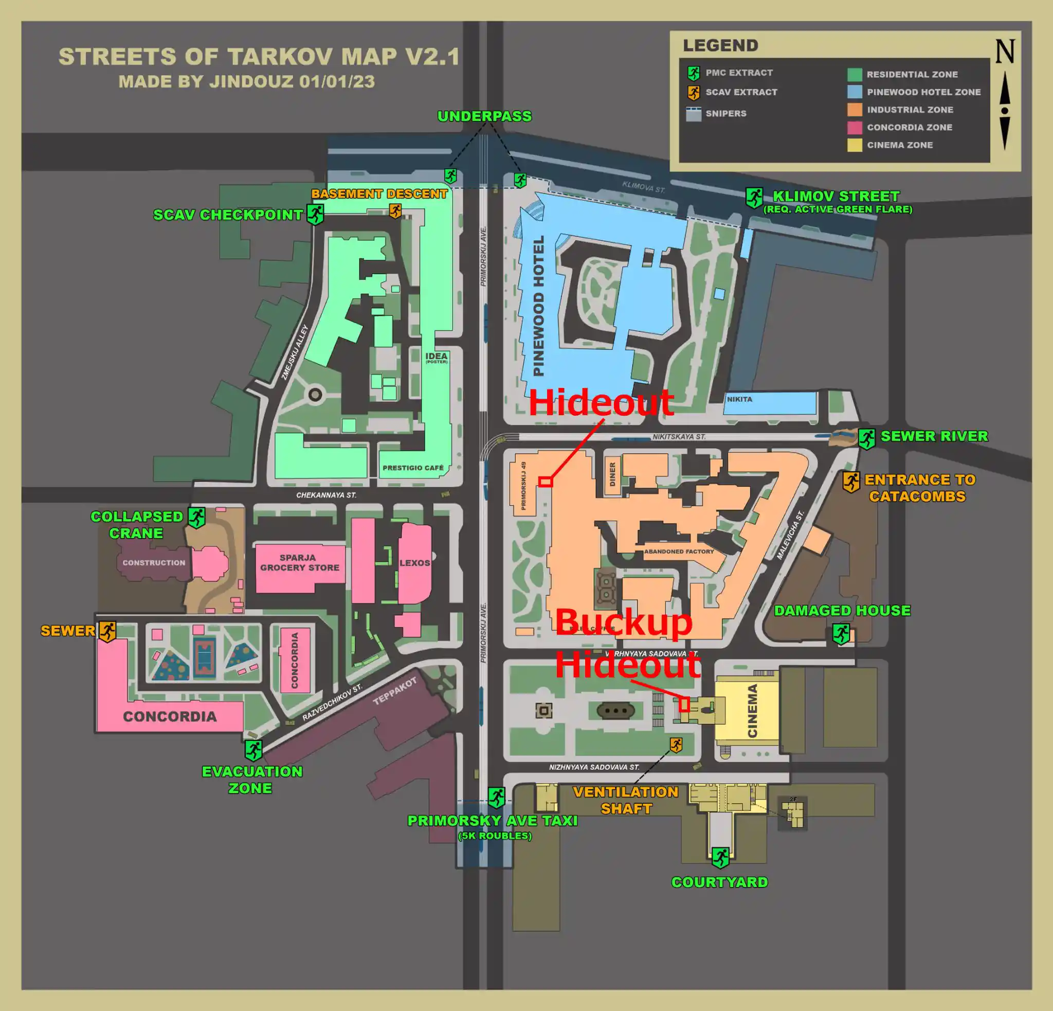 Backup hideout key/予備のHIDEOUTの鍵 - Escape from Tarkov Wiki*